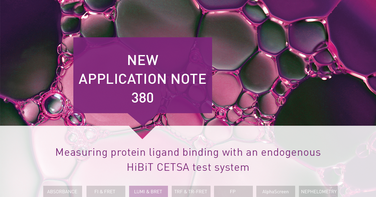 HiBiT CETSA for protein ligand binding | BMG LABTECH