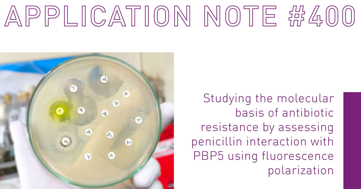 Exploring Penicillin Binding Protein Interaction using FP | BMG LABTECH