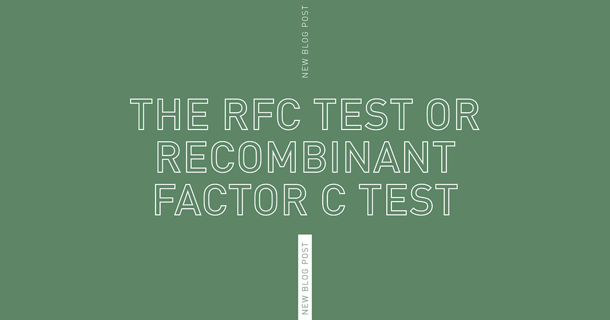 The rFC Test or Recombinant Factor C Test | BMG LABTECH