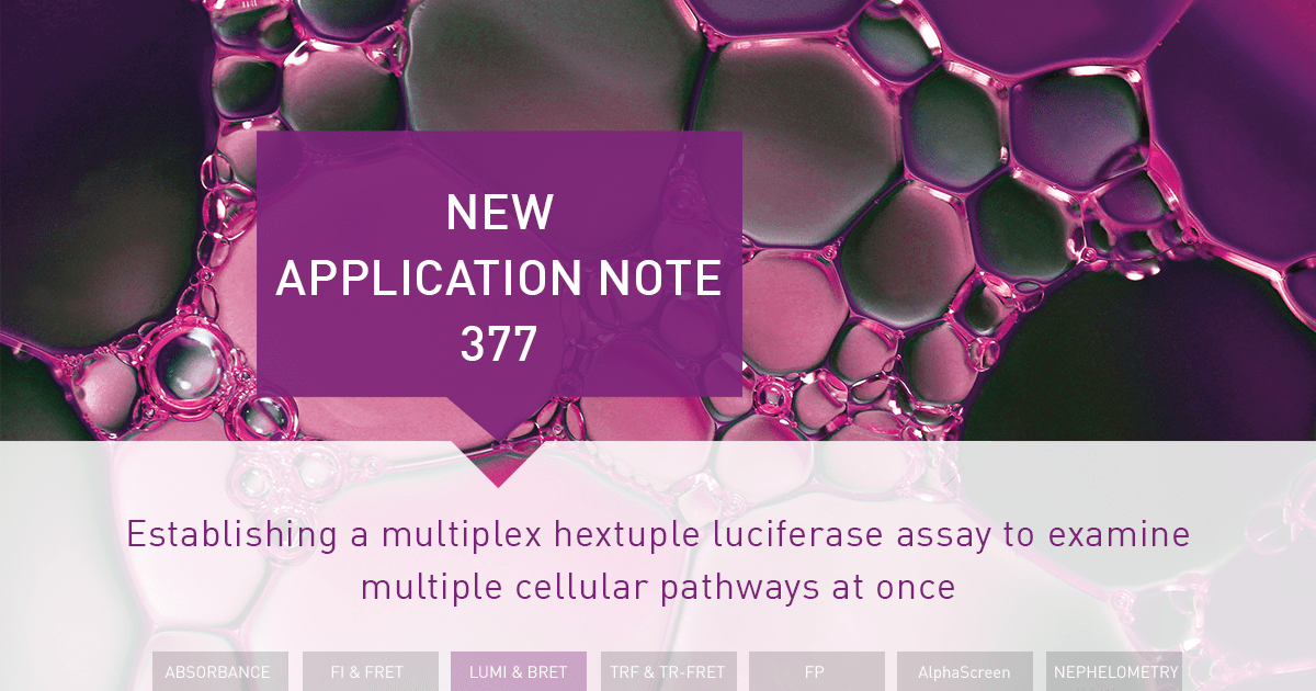 Hextuple luciferase assays for cellular pathways | BMG LABTECH