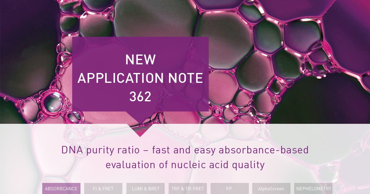 DNA purity ratio for nucleic acid quality | BMG LABTECH
